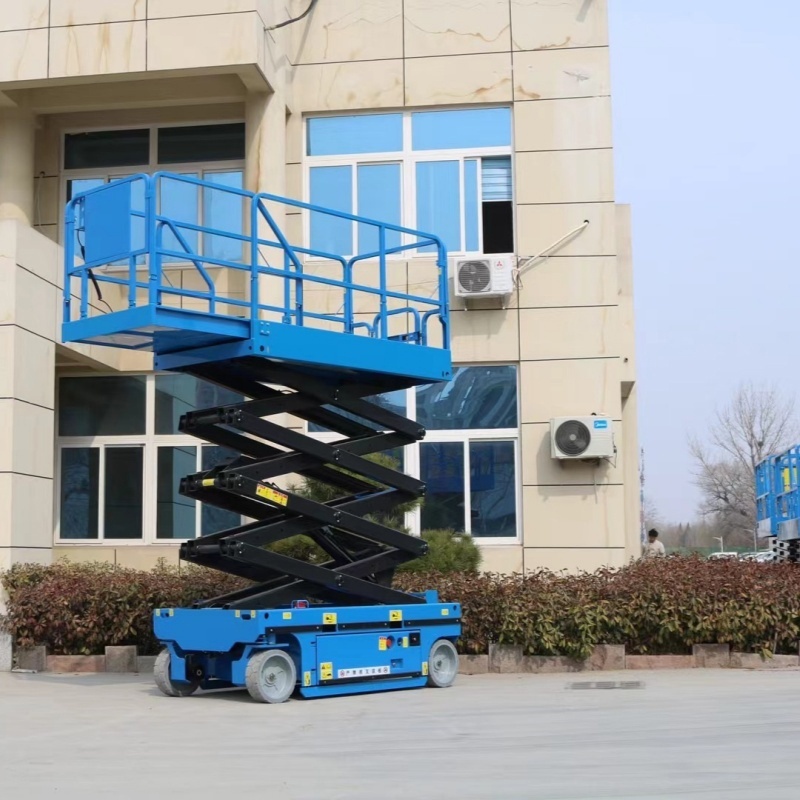 Electric Auto Platform Scaffold Aerial Work Hydraulic Scissor Lift