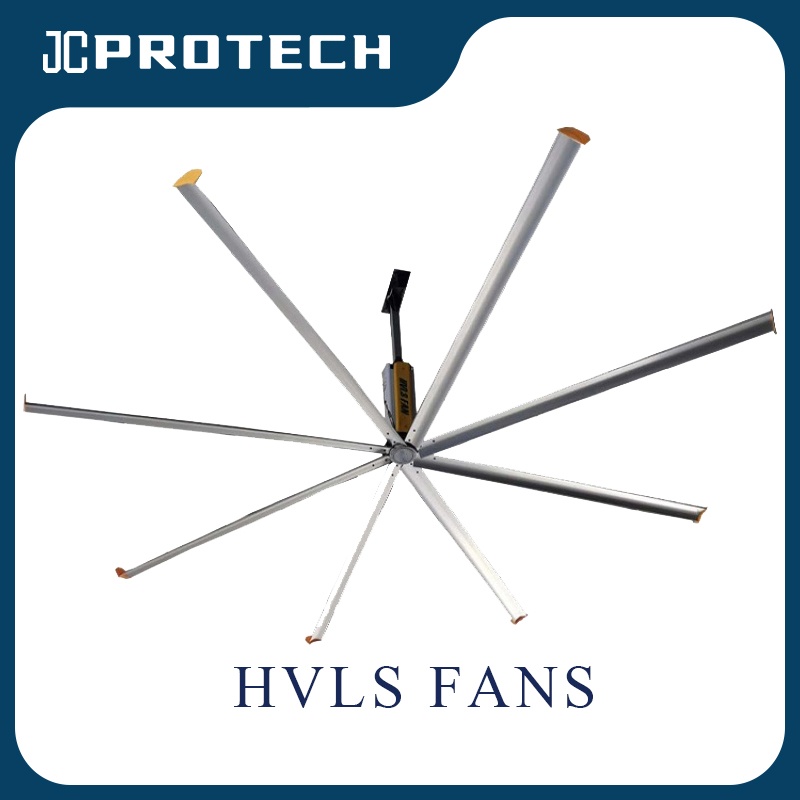 8 /10/ Blades Permanent Magnet Inverter Industrial Ceiling Fans