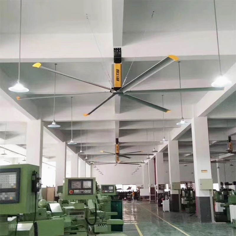 8 /10/ Blades Permanent Magnet Inverter Industrial Ceiling Fans