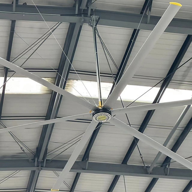 8 /10/ Blades Permanent Magnet Inverter Industrial Ceiling Fans