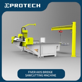 Stone Factory Marble CNC Cutting Machine with Jib Crane